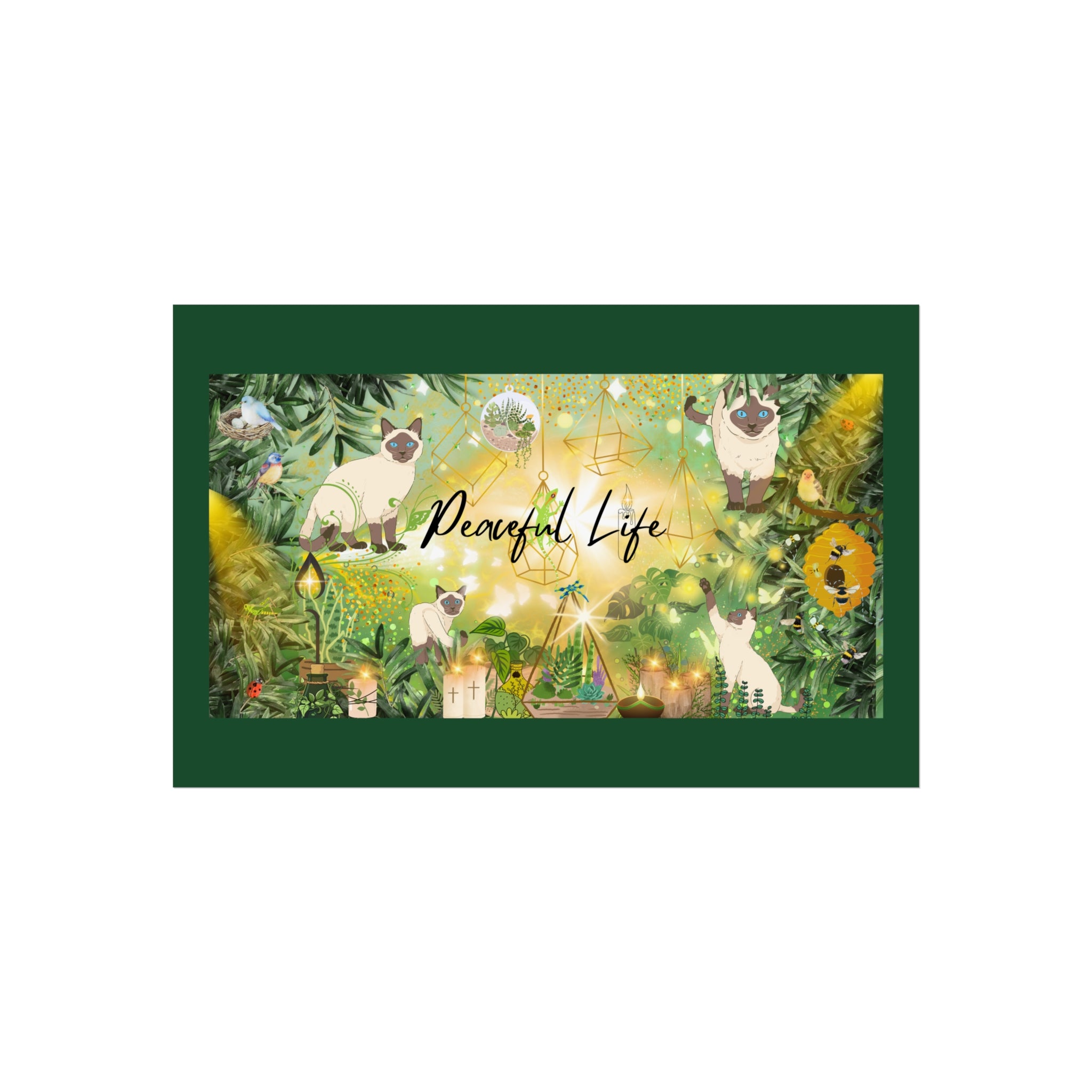 Peaceful Life Fine Art Poster – Soulshine Designs Co