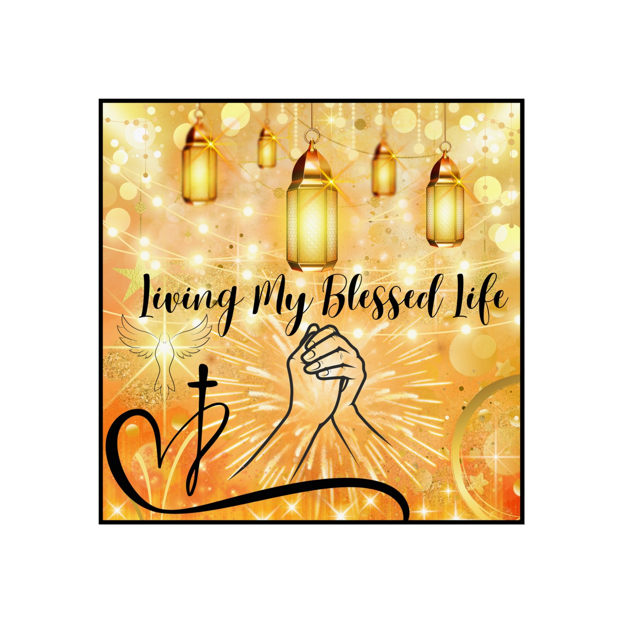 Living My Blessed Life Fine Art Posters – Soulshine Designs Co