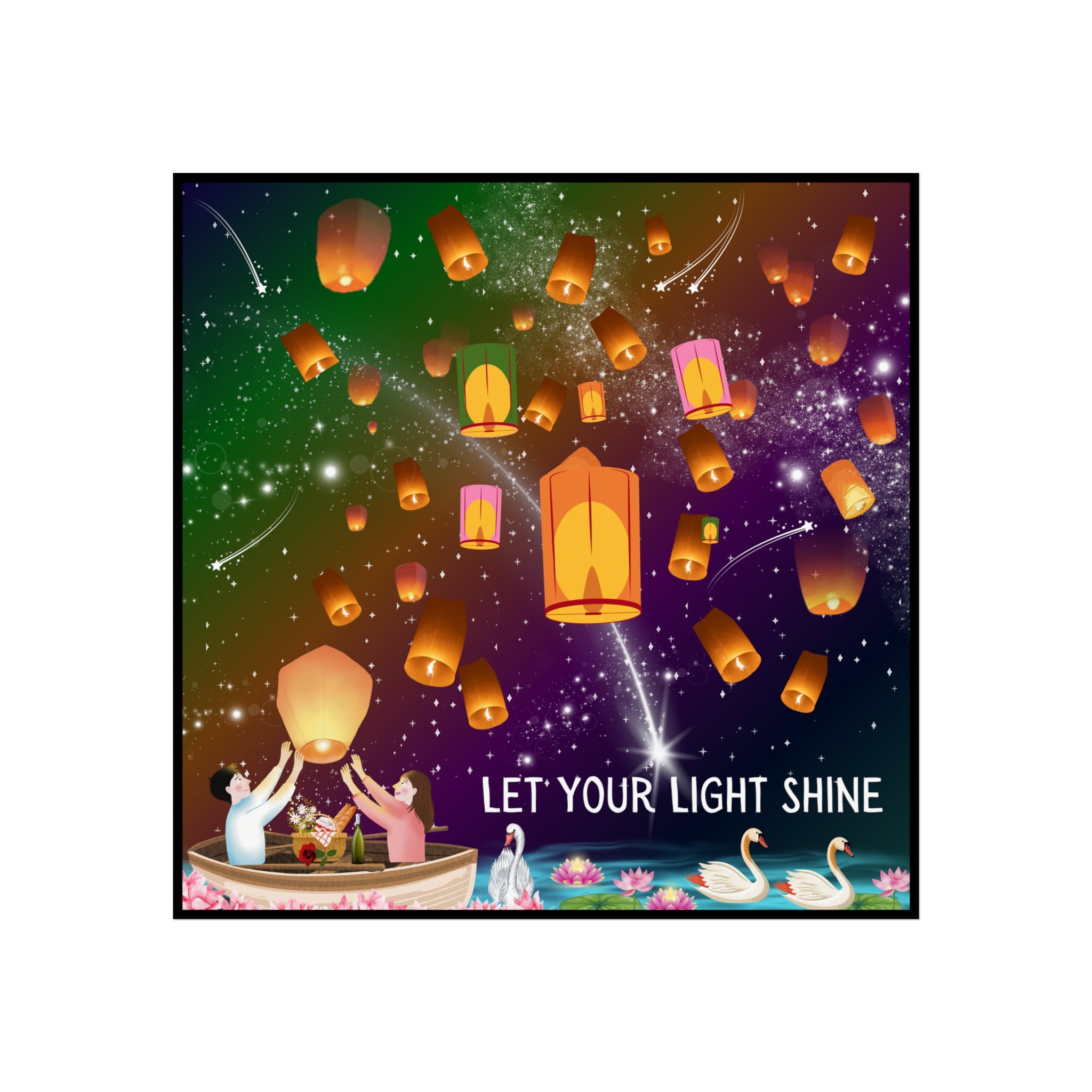 Let Your Light Shine Fine Art Posters – Soulshine Designs Co