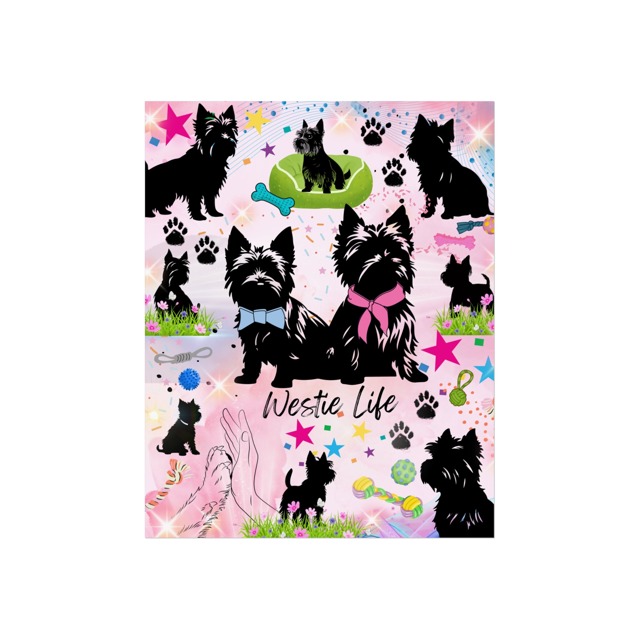Westie Life Fine Art Poster – Soulshine Designs Co
