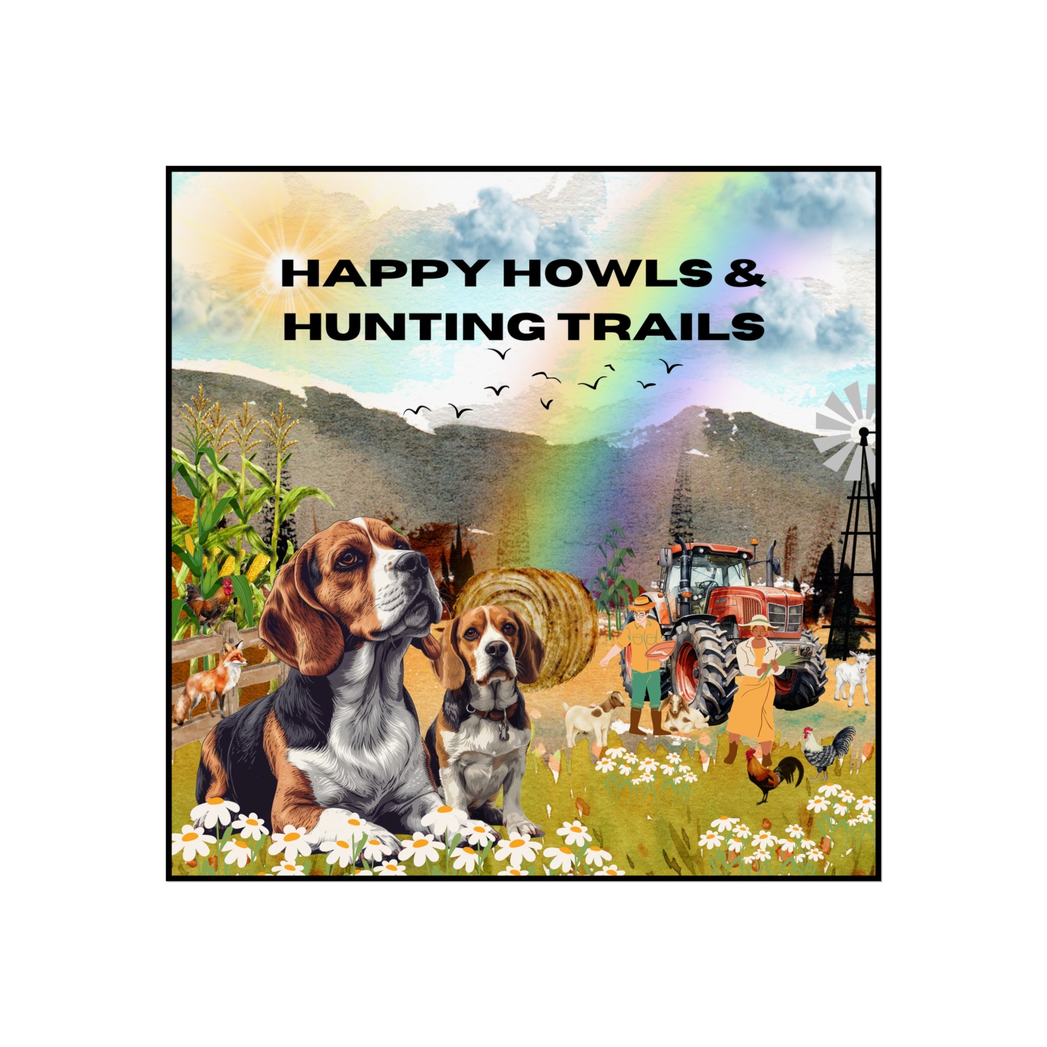 Happy Howls Fine Art Posters – Soulshine Designs Co